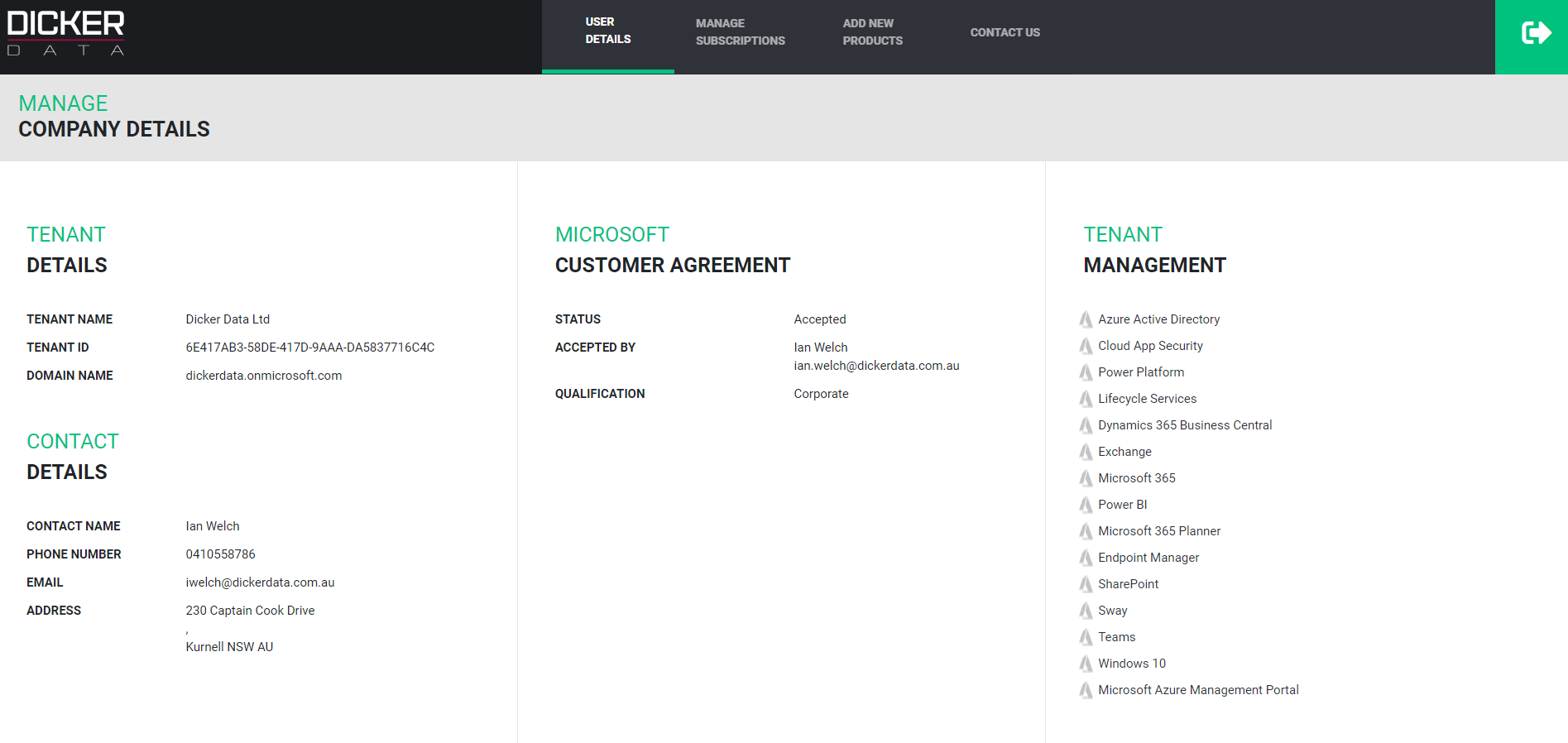 Dicker Data introduces new online Microsoft End User Portal to save you time and money